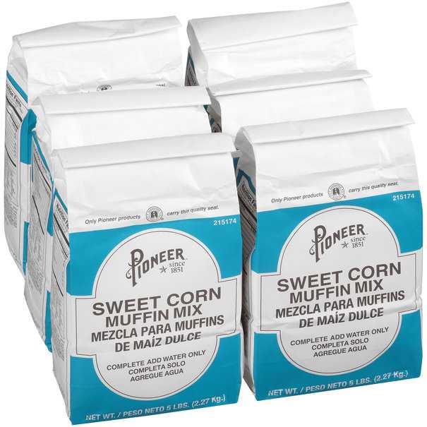 Pioneer® Sweet Corn Muffin Mix 6/5 lb. – C.H.Guenther