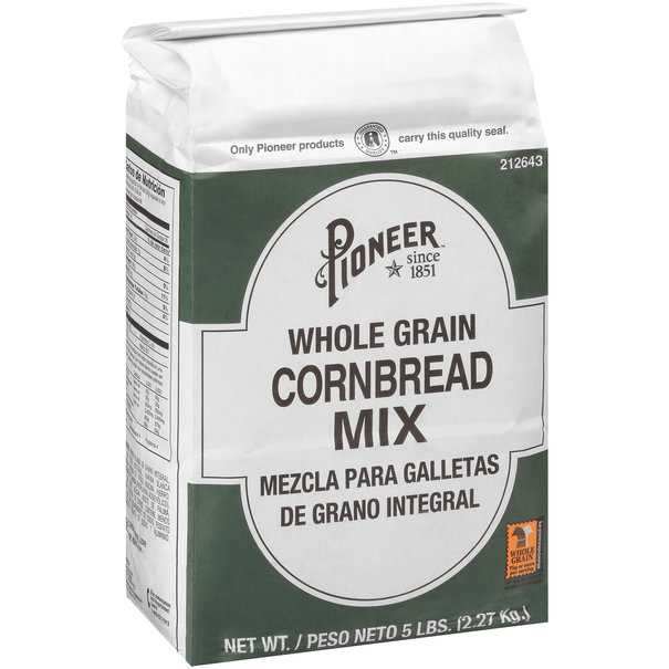 Pioneer® Whole Grain Cornbread Mix 6/5 lb. – C.H.Guenther & Son